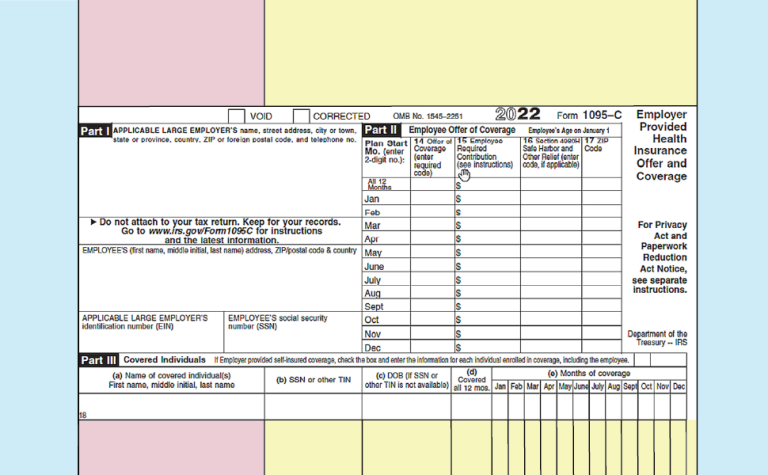 Form 1095-C Instructions - Office of the Comptroller