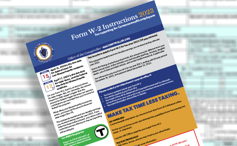 Form W-2 Information - Office of the Comptroller